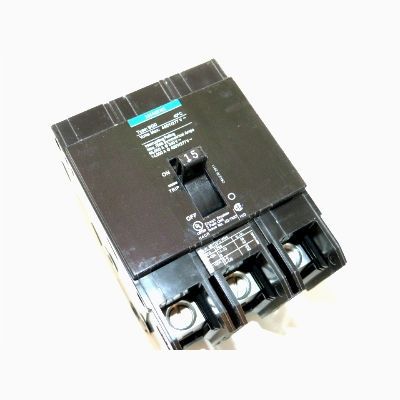 Siemens BQD315 3-Pole 15 Amp Molded Case Circuit Breaker