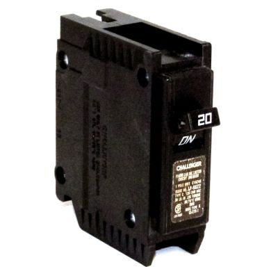 Challenger C120 1-Pole 20 Amp Molded Case Circuit Breaker