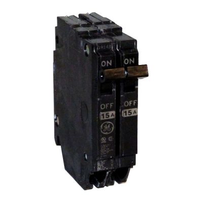 General Electric THQP215 2-Pole 15 Amp Molded Case Circuit Breaker